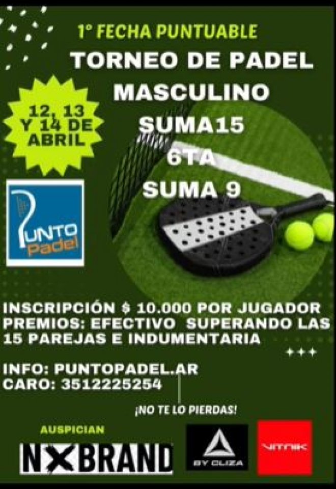Punto Padel - Organización de Eventos y Torneos de Padel